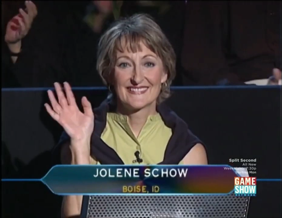 Jolene Schow | Who Wants To Be A Millionaire Wiki | Fandom