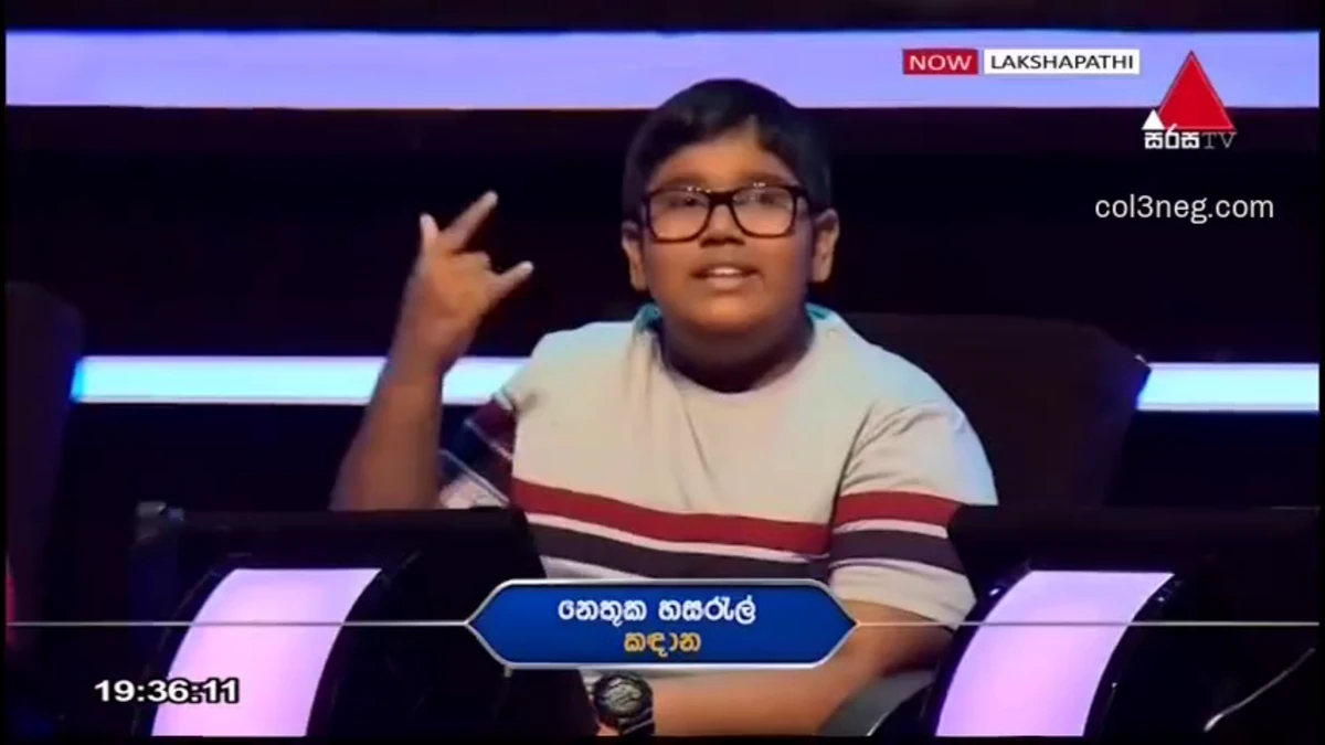 Nethuka Hasaral | Who Wants To Be A Millionaire Wiki | Fandom