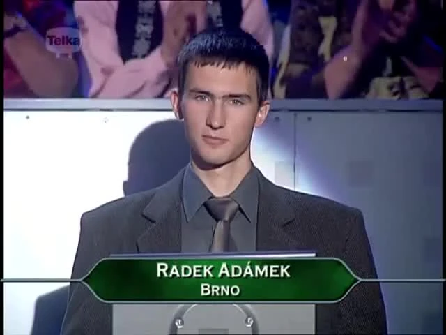 Radek Adámek | Who Wants To Be A Millionaire Wiki | Fandom