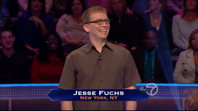 Jesse Fuchs | Who Wants To Be A Millionaire Wiki | Fandom