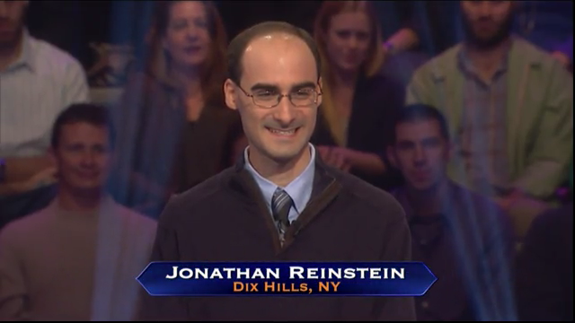 Jonathan Reinstein Who Wants To Be A Millionaire Wiki Fandom