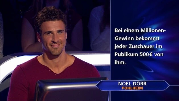 Noel Dörr | Who Wants To Be A Millionaire Wiki | Fandom