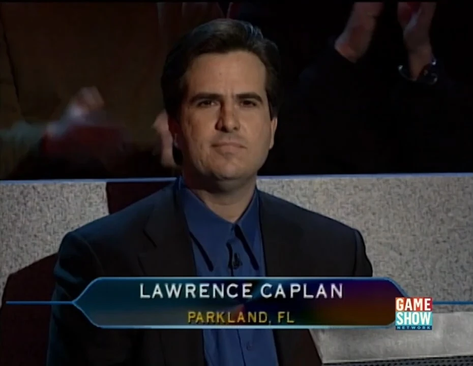 Lawrence Caplan | Who Wants To Be A Millionaire Wiki | Fandom