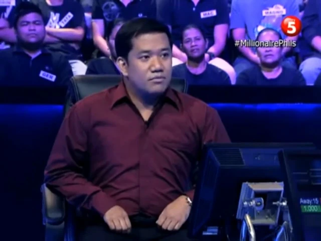Jomar Mendoza | Who Wants To Be A Millionaire Wiki | Fandom