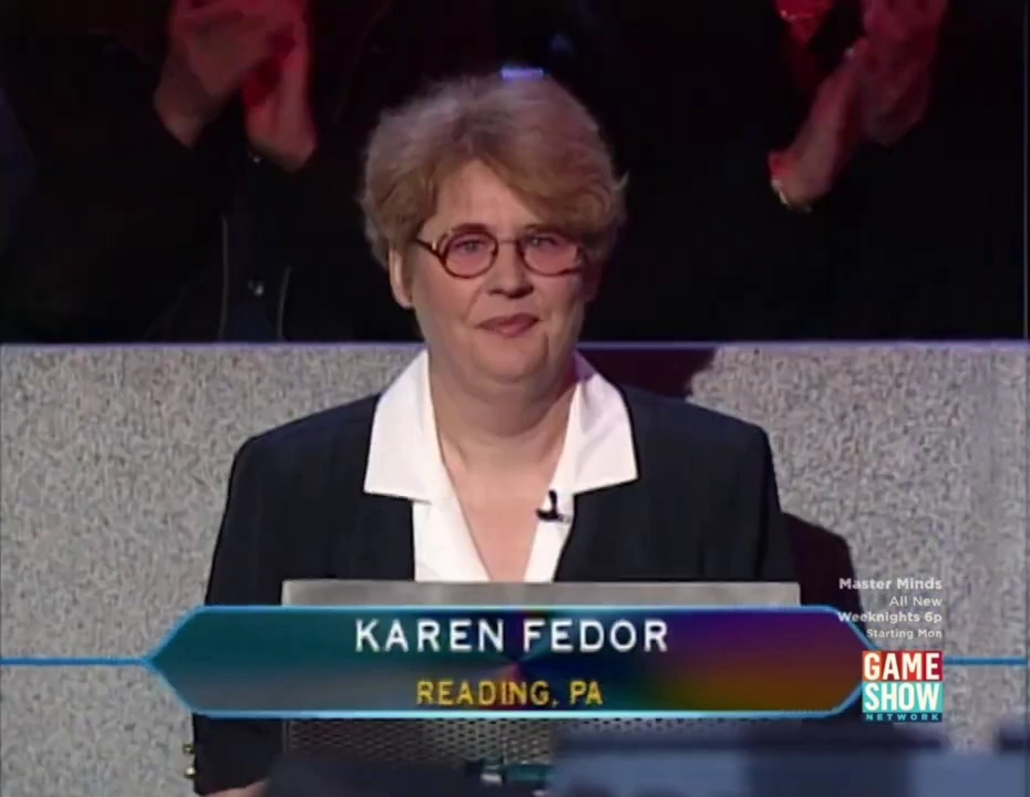 Karen Fedor | Who Wants To Be A Millionaire Wiki | Fandom