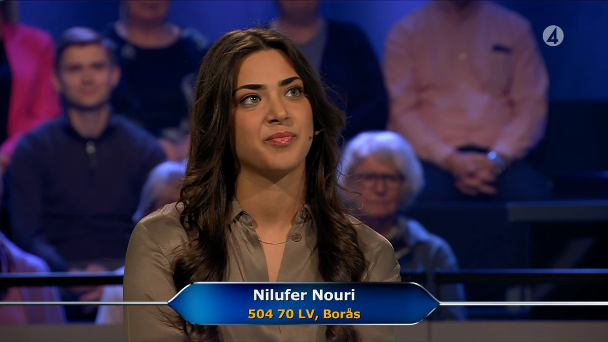 Nilufer Nouri | Who Wants To Be A Millionaire Wiki | Fandom