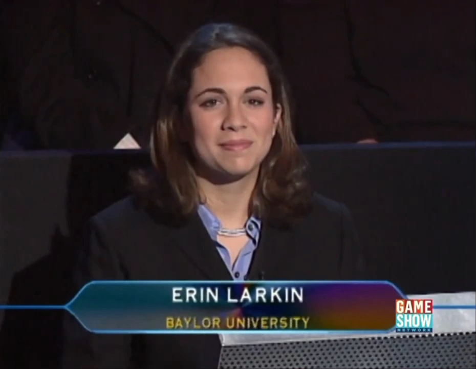 Erin Larkin | Who Wants To Be A Millionaire Wiki | Fandom