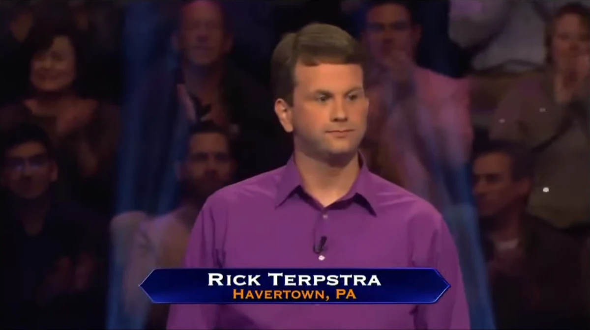Rick Terpstra | Who Wants To Be A Millionaire Wiki | Fandom