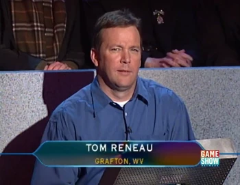 Tom Reneau | Who Wants To Be A Millionaire Wiki | Fandom