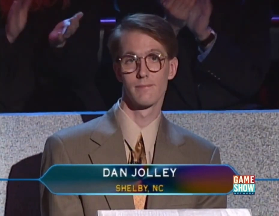 Dan Jolley | Who Wants To Be A Millionaire Wiki | Fandom