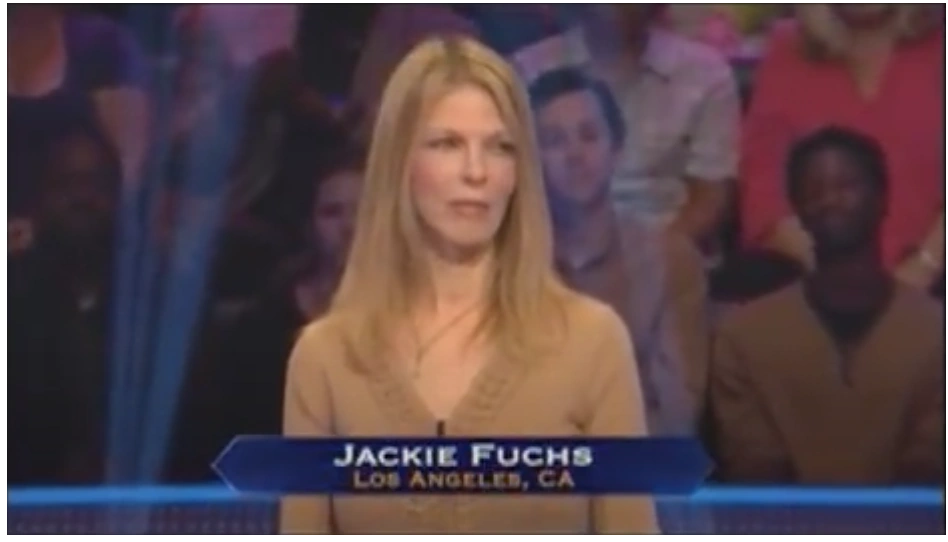 Jackie Fuchs | Who Wants To Be A Millionaire Wiki | Fandom