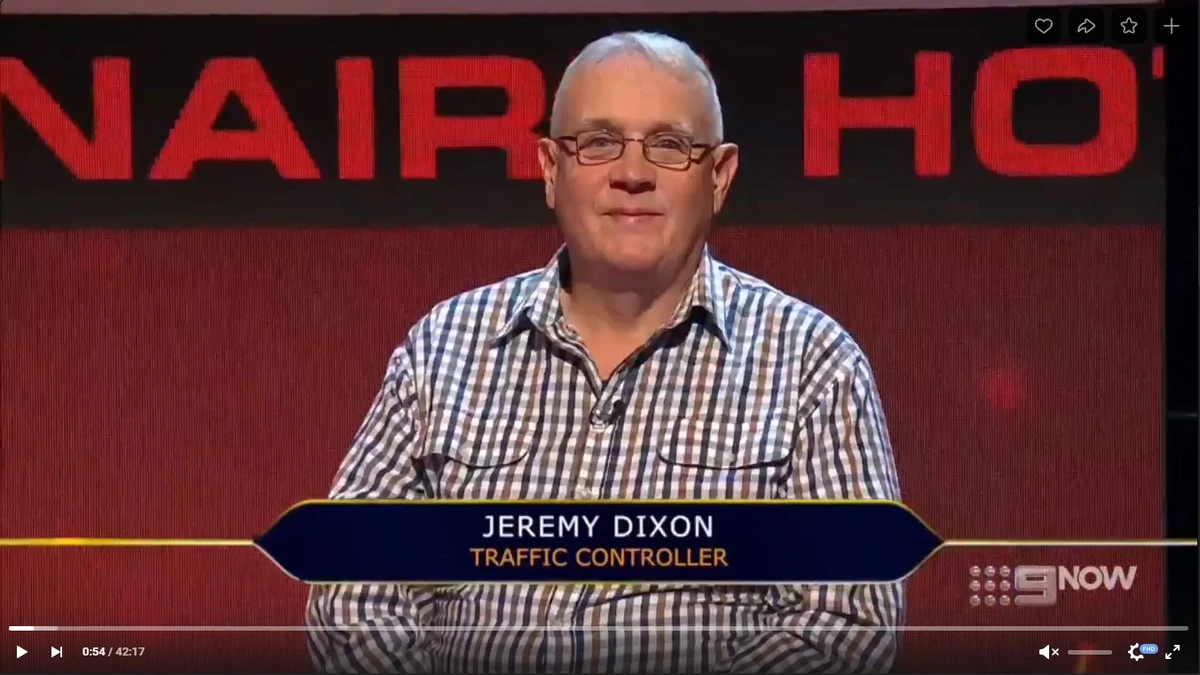 Jeremy Dixon | Who Wants To Be A Millionaire Wiki | Fandom