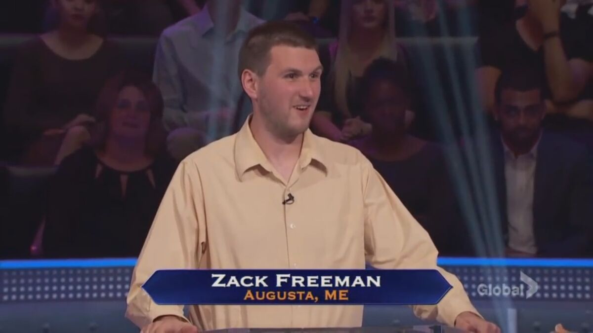 Zack Freeman Who Wants To Be A Millionaire Wiki Fandom