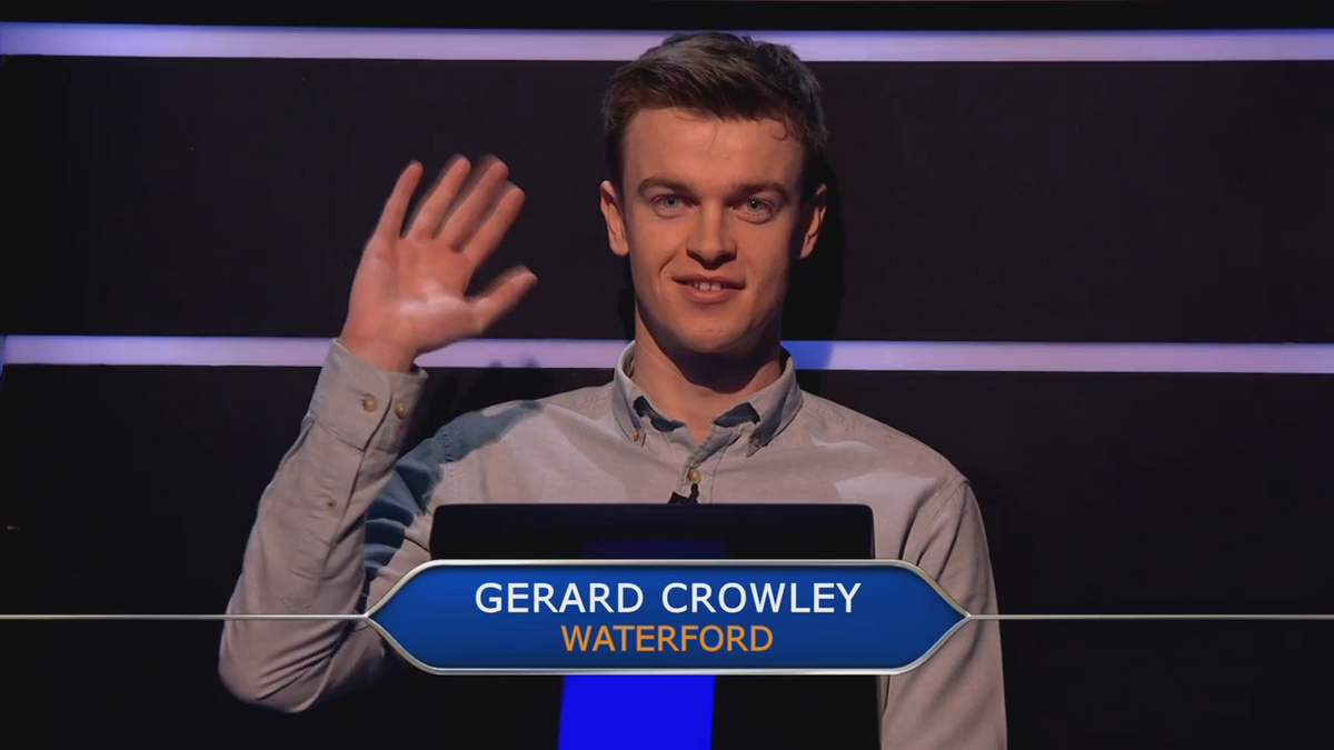 Gerard Crowley Who Wants To Be A Millionaire Wiki Fandom