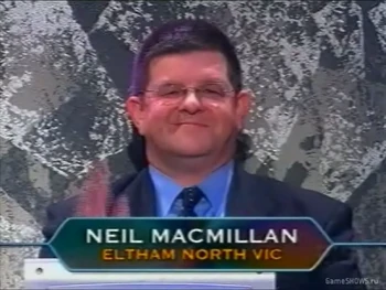 Neil MacMillan | Who Wants To Be A Millionaire Wiki | Fandom