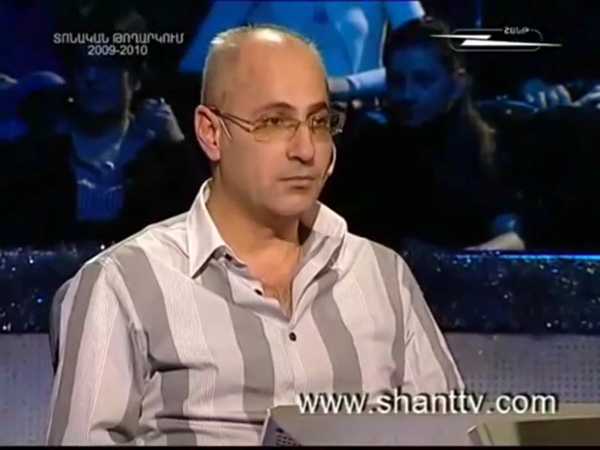 Yervand Gharibyan | Who Wants To Be A Millionaire Wiki | Fandom