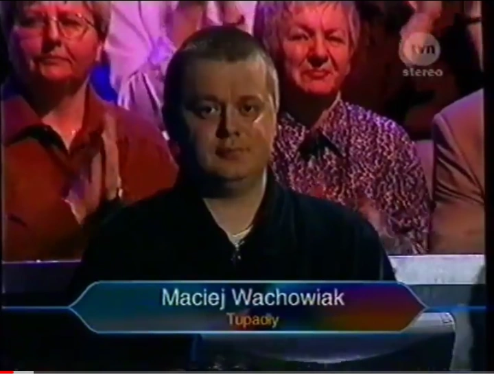 Maciej Wachowiak | Who Wants To Be A Millionaire Wiki | Fandom