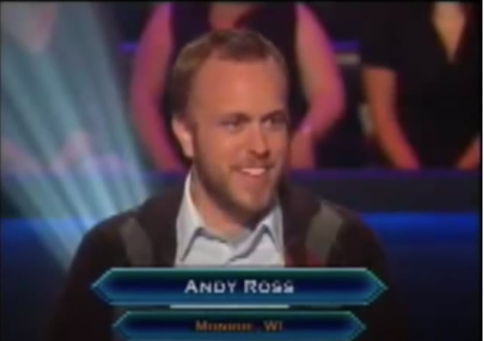 Andy Ross Who Wants To Be A Millionaire Wiki Fandom