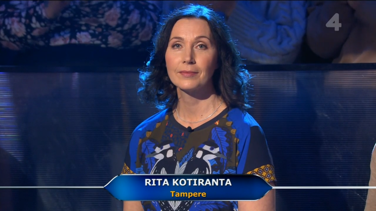 Rita Kotiranta Who Wants To Be A Millionaire Wiki Fandom