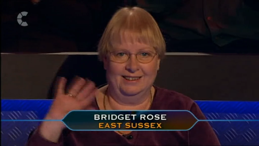 Bridget Rose | Who Wants To Be A Millionaire Wiki | Fandom