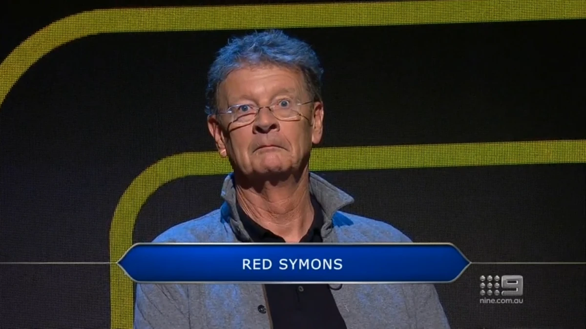 Red Symons | Who Wants To Be A Millionaire Wiki | Fandom