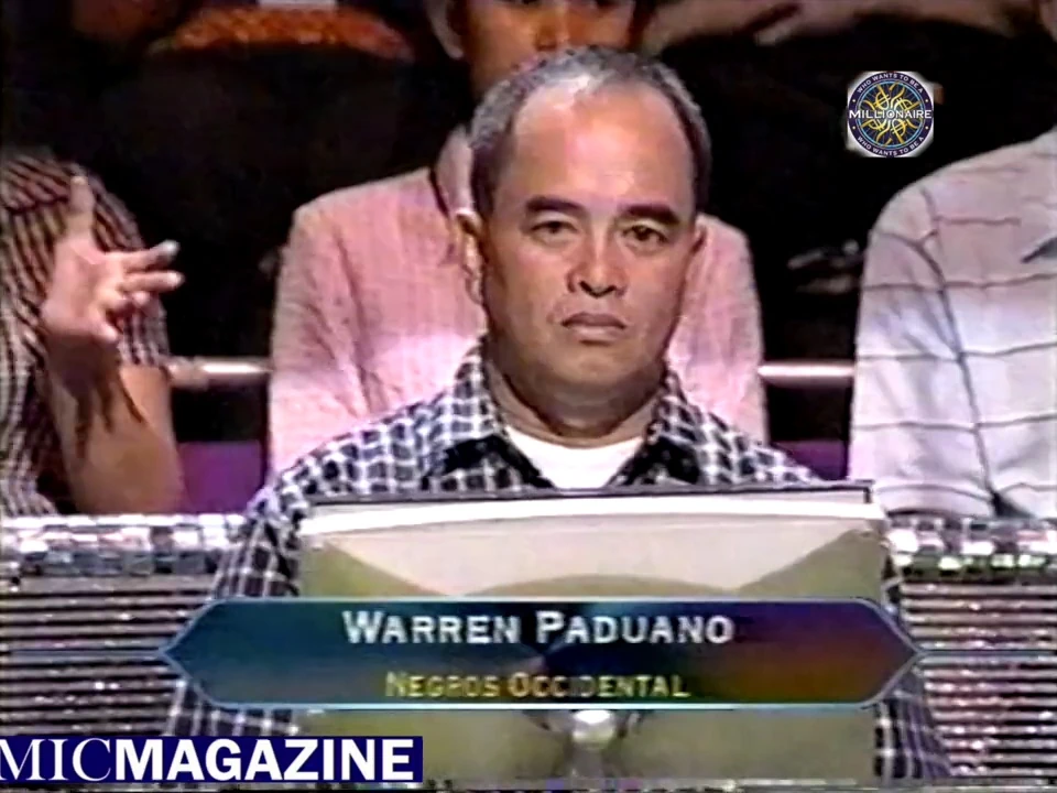 Warren Paduano | Who Wants To Be A Millionaire Wiki | Fandom