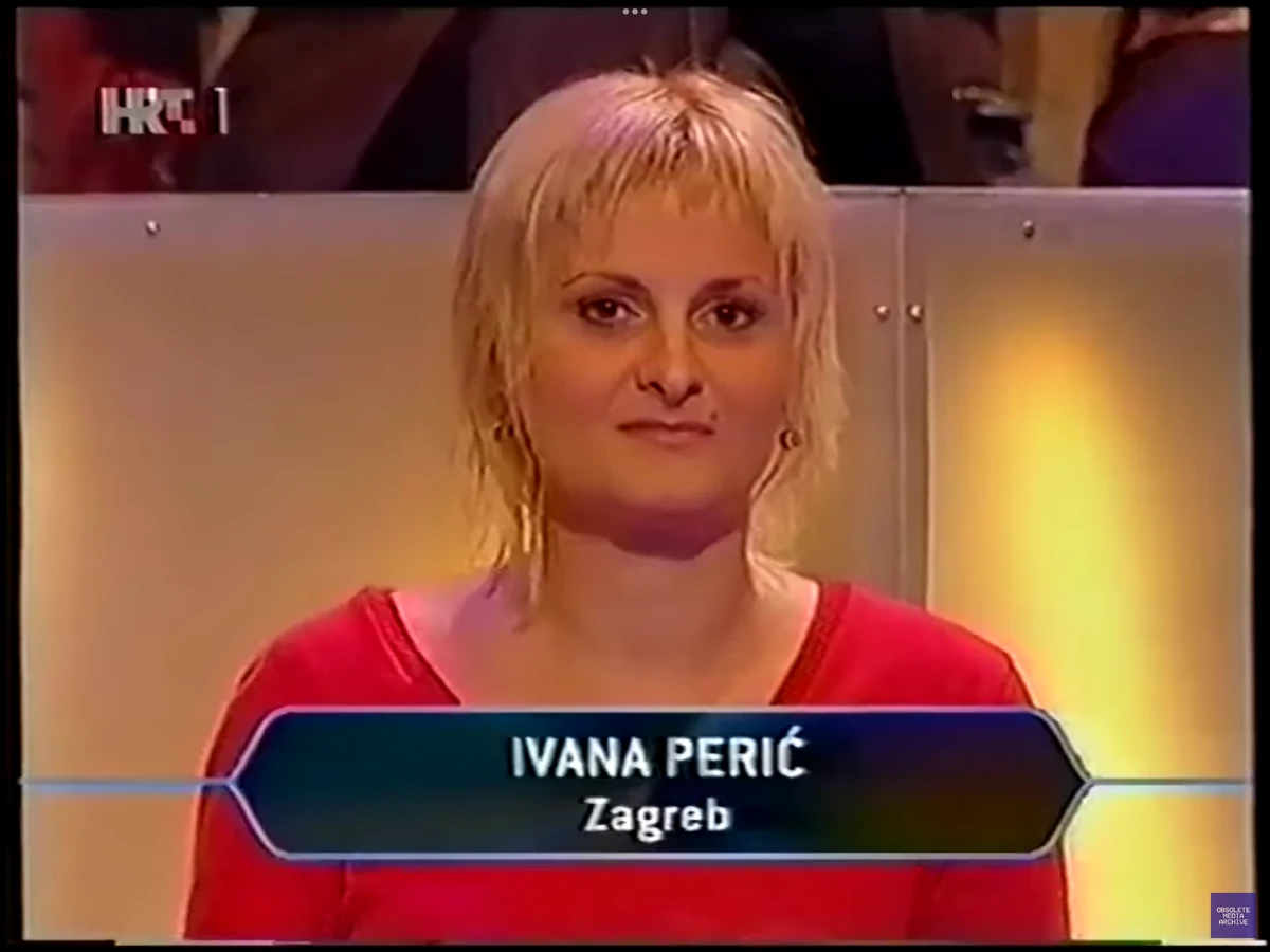 Ivana Perić | Who Wants To Be A Millionaire Wiki | Fandom