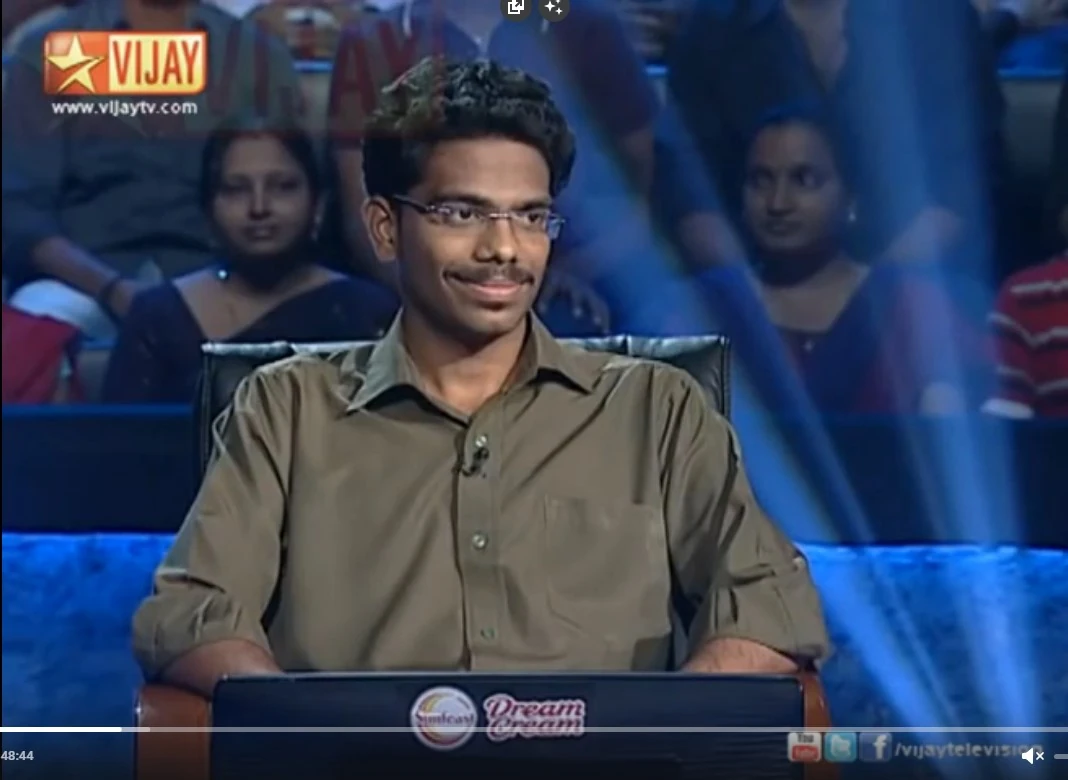Tharun | Who Wants To Be A Millionaire Wiki | Fandom