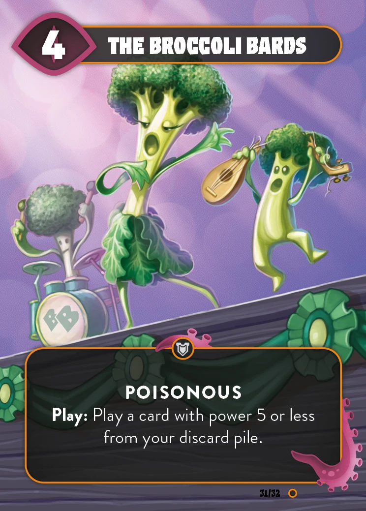 The Broccoli Bards | Mindbug Wiki | Fandom