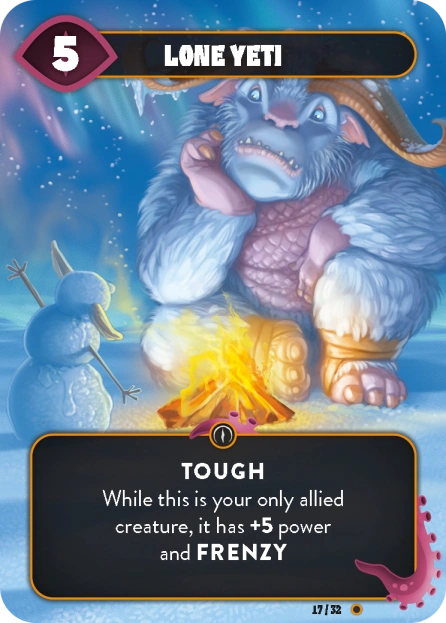 Lone Yeti | Mindbug Wiki | Fandom