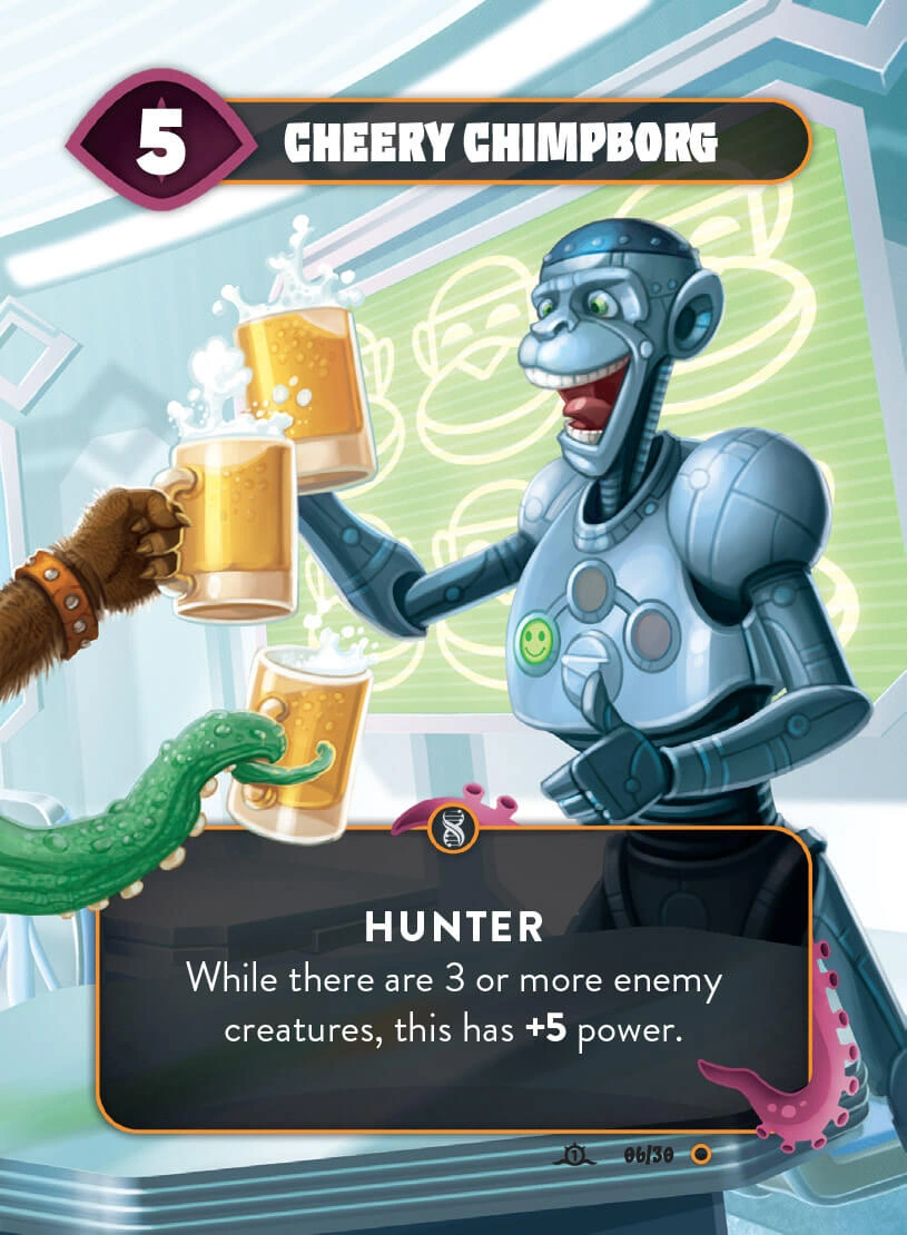 Cheery Chimpborg | Mindbug Wiki | Fandom