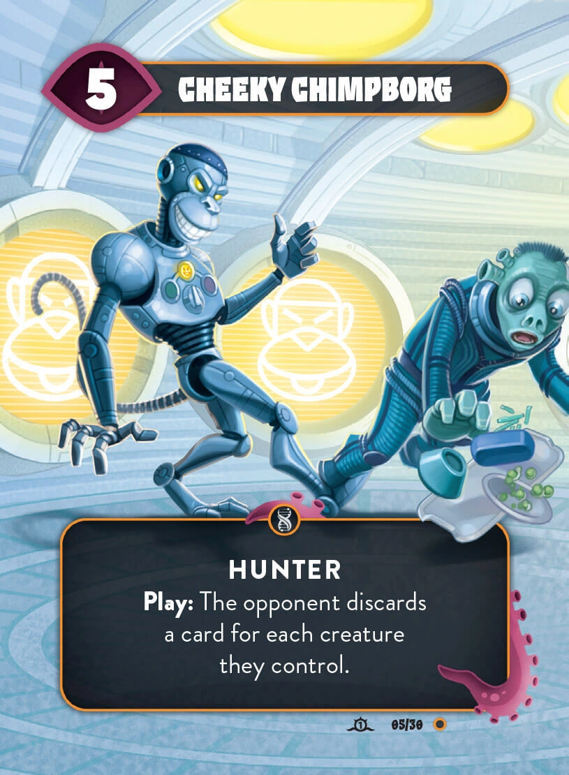 Cheeky Chimpborg | Mindbug Wiki | Fandom