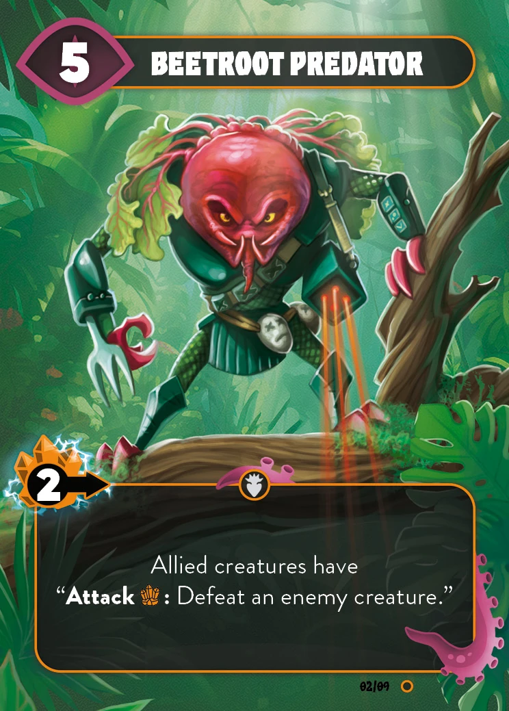 Beetroot Predator | Mindbug Wiki | Fandom