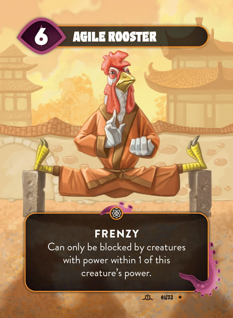 Agile Rooster | Mindbug Wiki | Fandom