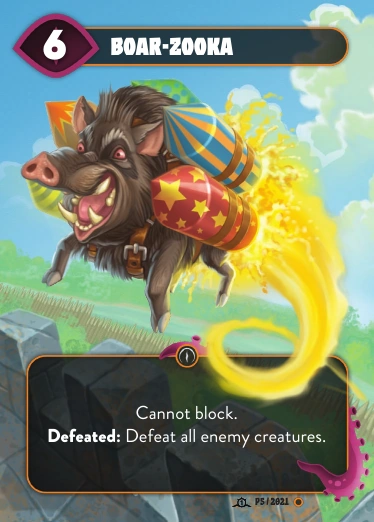 Boar-zooka | Mindbug Wiki | Fandom