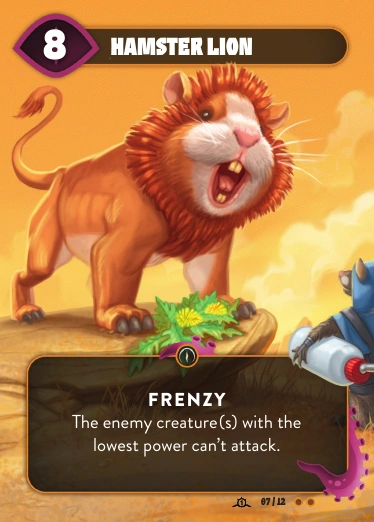 Hamster Lion | Mindbug Wiki | Fandom