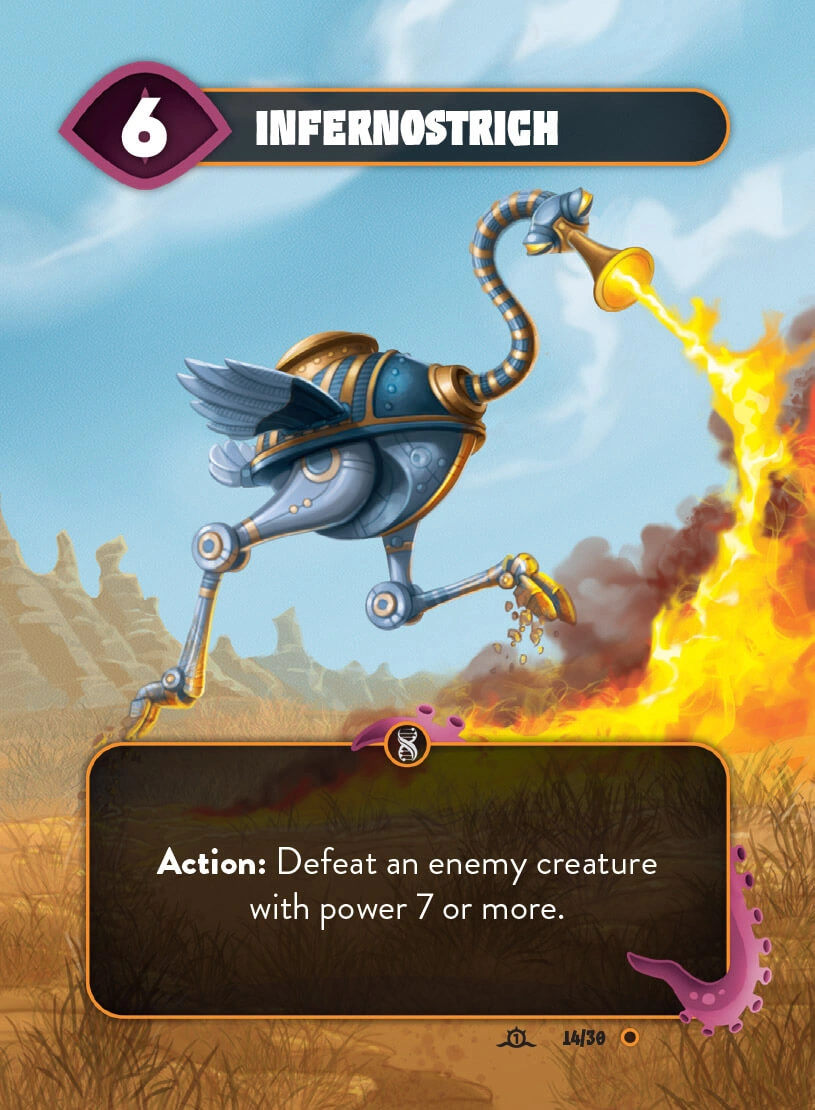 Infernostrich | Mindbug Wiki | Fandom