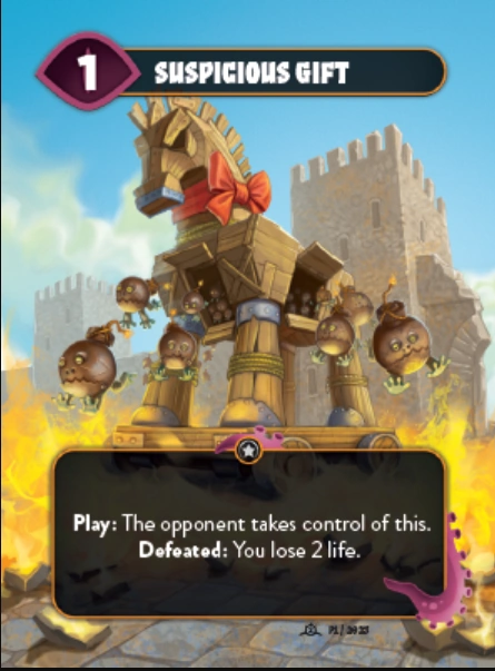 Suspicious Gift | Mindbug Wiki | Fandom