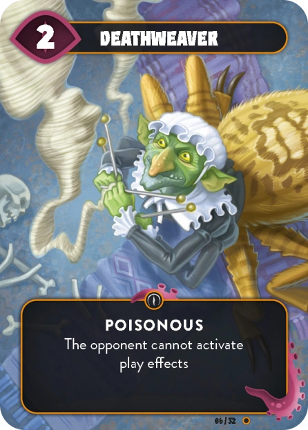 Deathweaver | Mindbug Wiki | Fandom