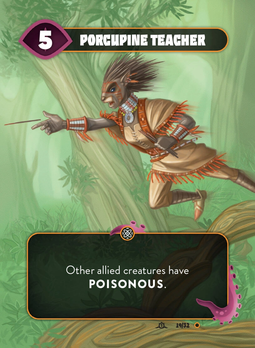 Porcupine Teacher | Mindbug Wiki | Fandom