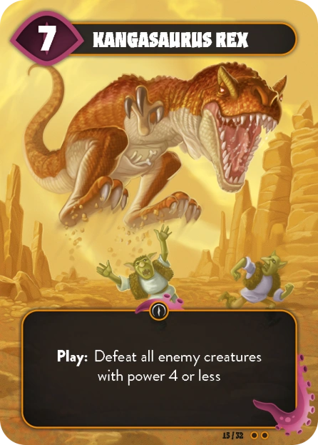 Kangasaurus Rex | Mindbug Wiki | Fandom