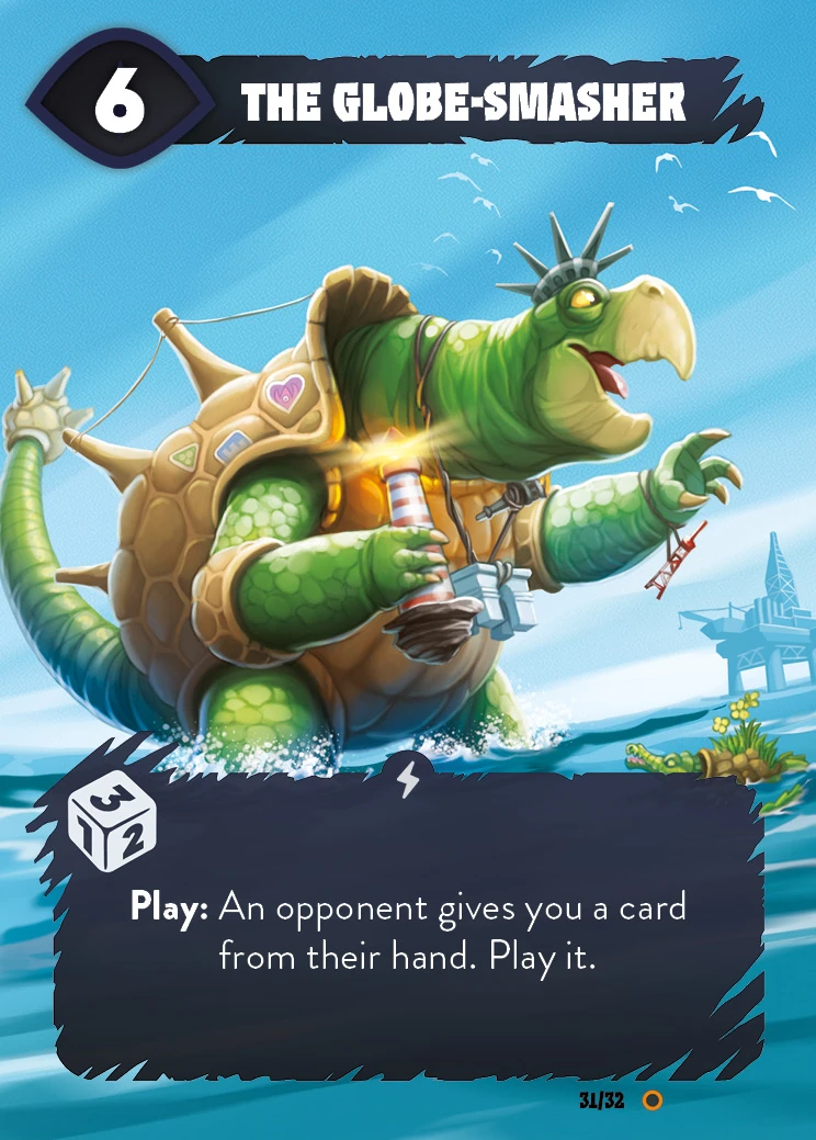 The Globe-Smasher | Mindbug Wiki | Fandom