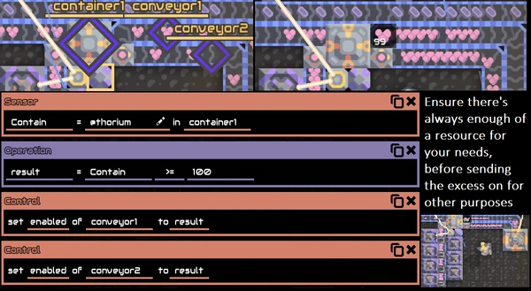 Guide: Logic Basics/Logic Examples | Mindustry Unofficial Wiki | Fandom