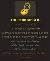 Dead Ringer | Mine Fortress 2 Wiki | Fandom