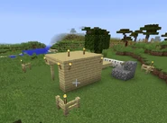 Builder's Hut (Birch) | MineColony Wiki | Fandom