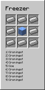 Freezer | Minecraft crafting ideas Wiki | Fandom
