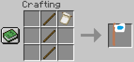 Flag | Minecraft crafting ideas Wiki | Fandom