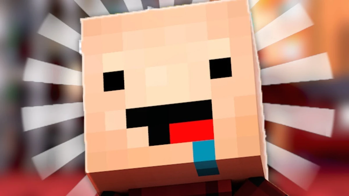 Derp Aghaidh Minecraft