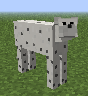 Minecraft Snow Leopard