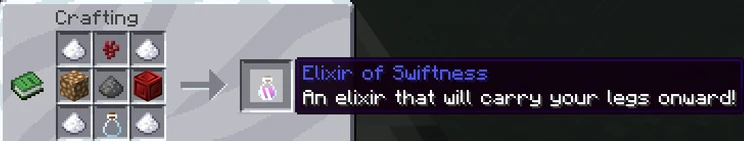 Elixir of Swiftness | Minecraft: End of the World Wiki | Fandom